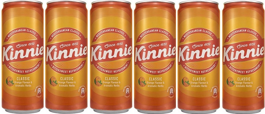 kinnie soft drink full sugar packet of 6 cans of 330ml